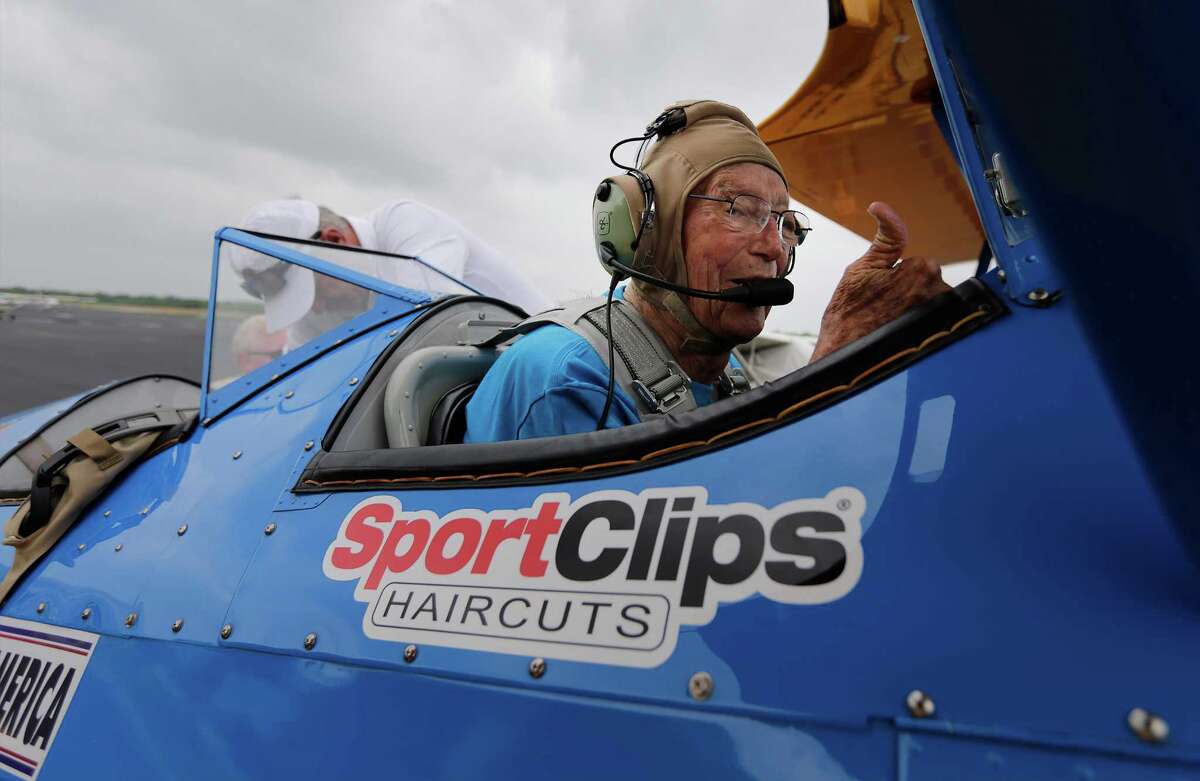 At 102, he’s an old, bold pilot