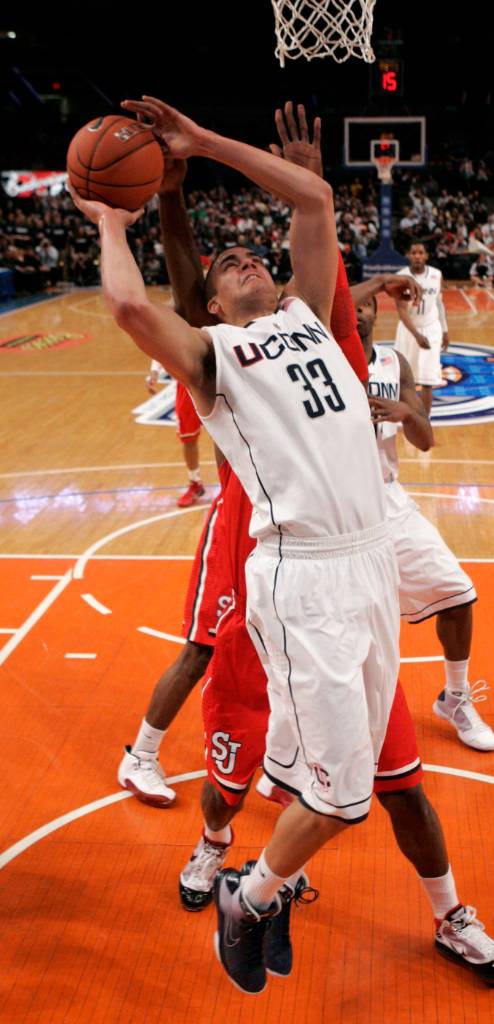 Free-falling UConn routed by St. John's