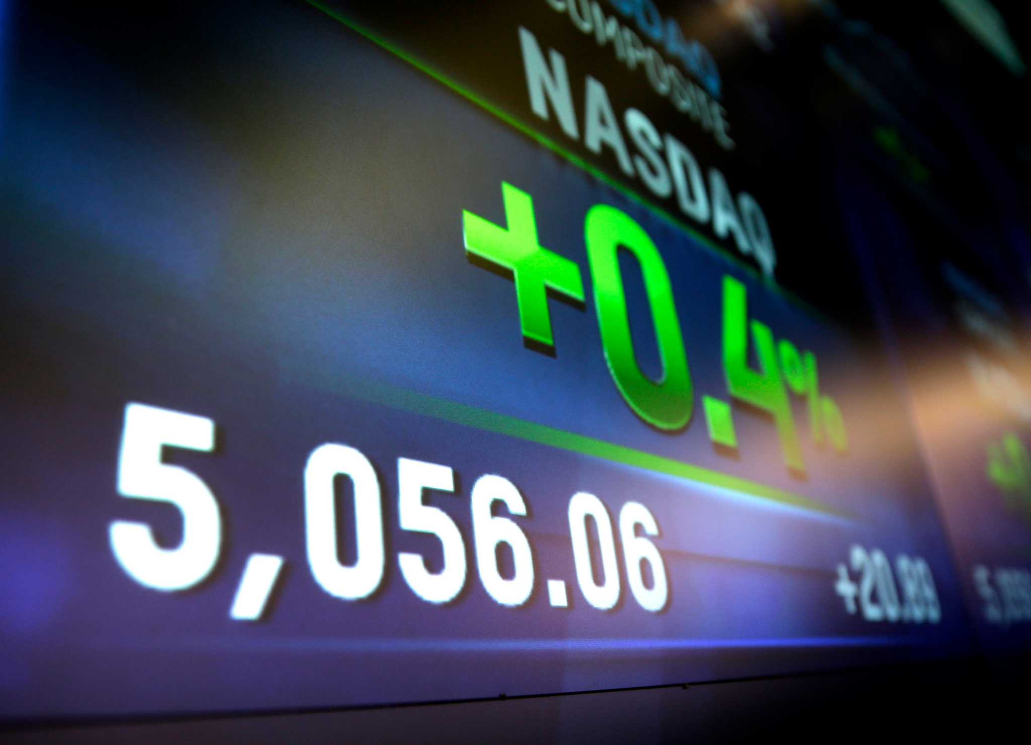 Nasdaq sets record high, 15 years after dot-com bubble
