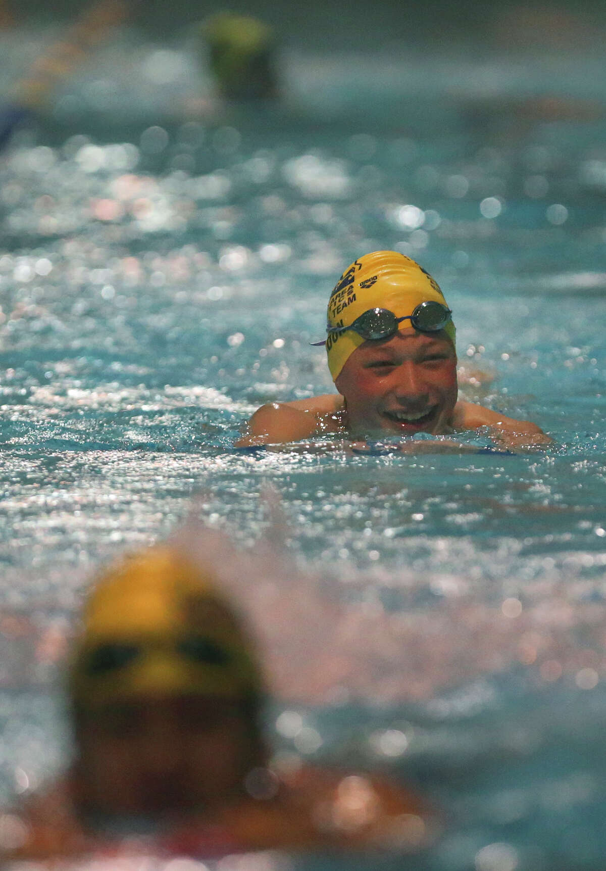 Reagan sophomore set to swim with older crowd