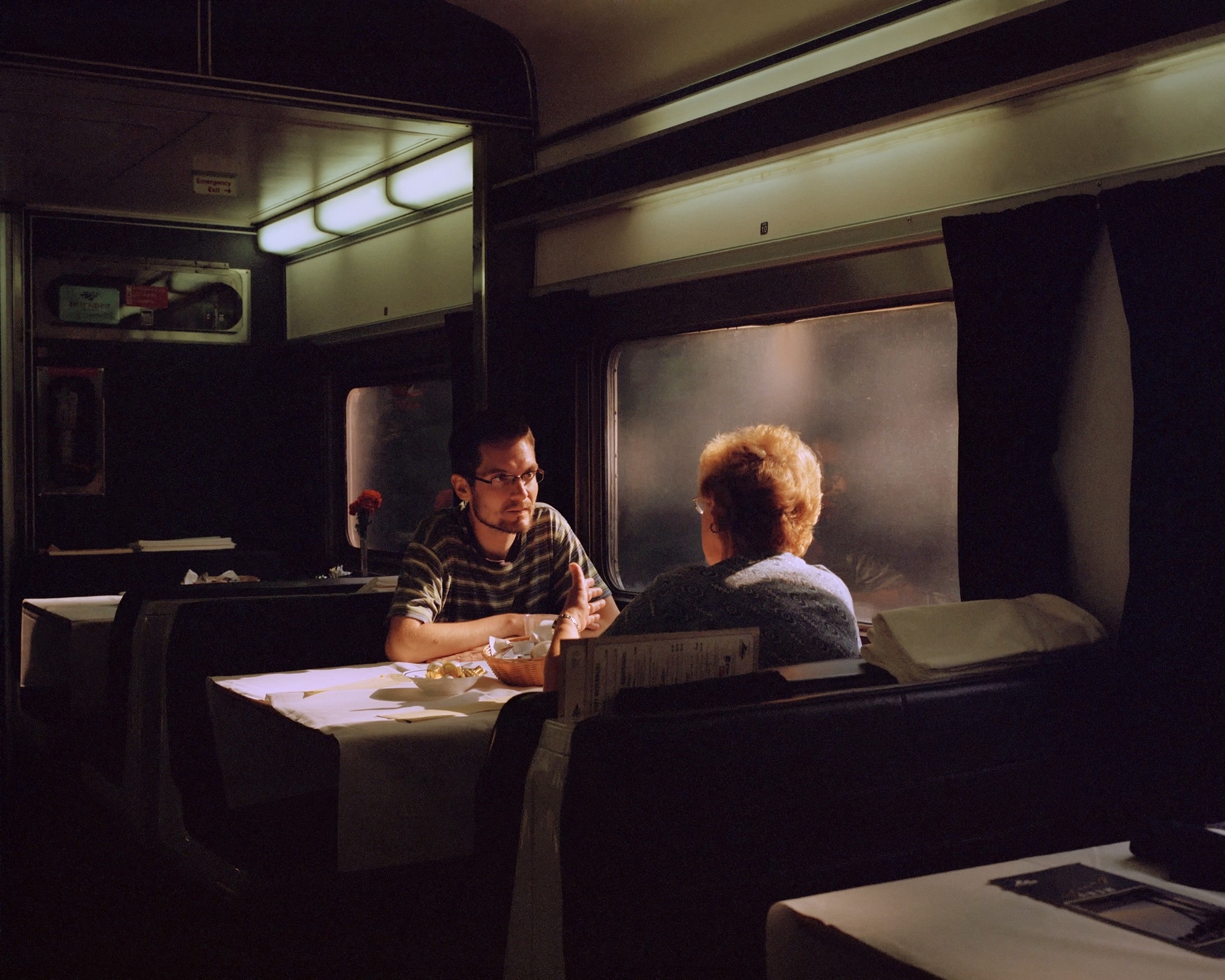 Photographer’s project captures faces of strangers on a train