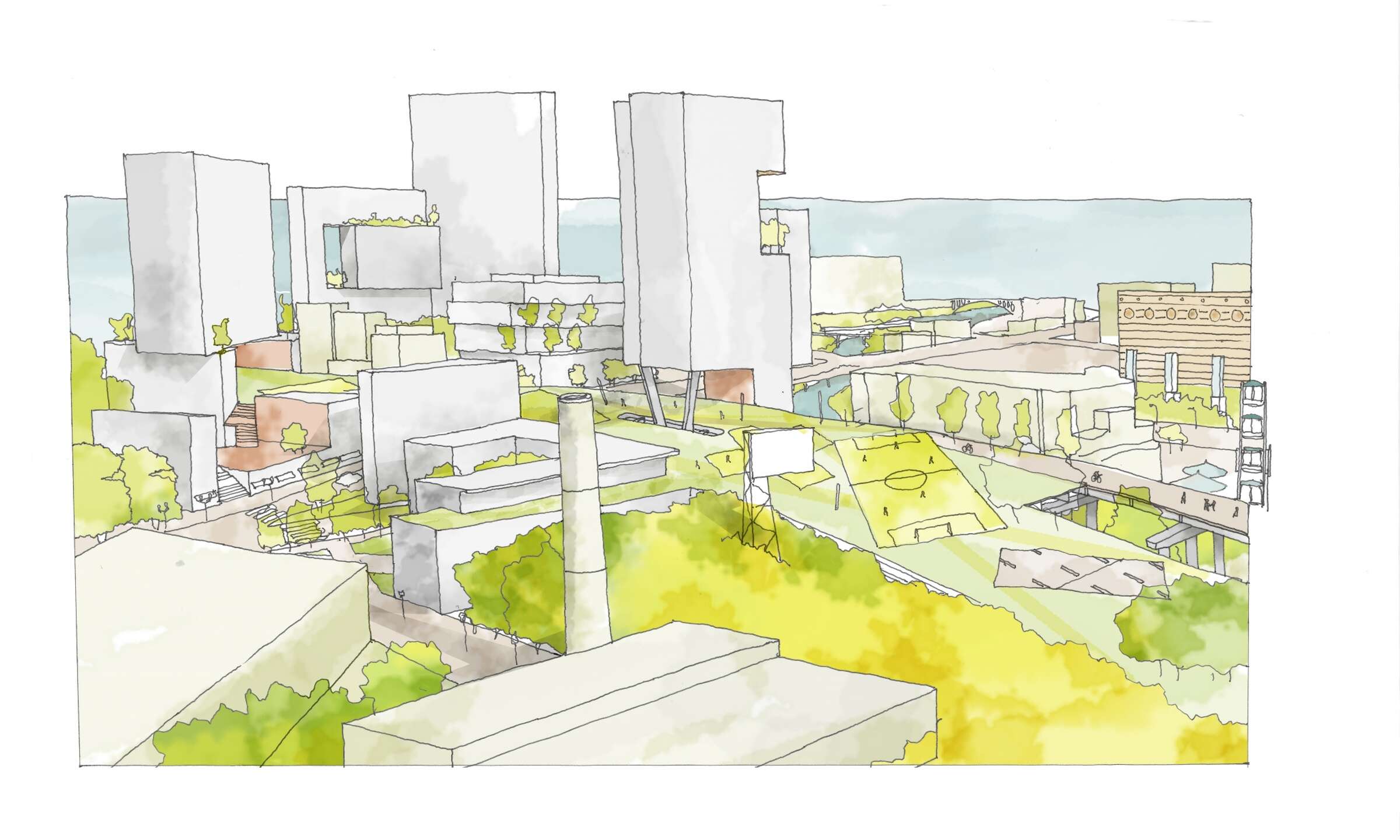 Imagine the Pierce Elevated as a park