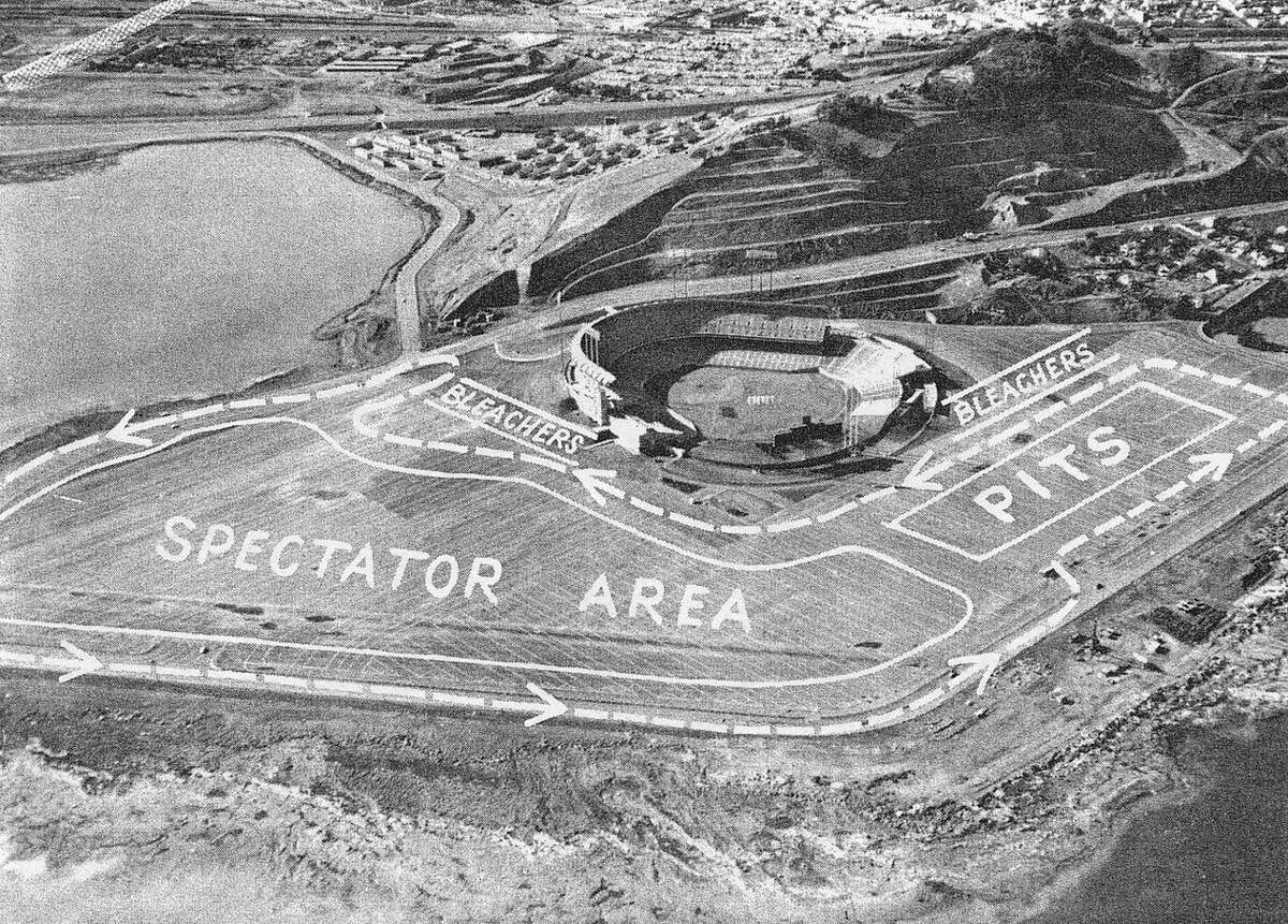 When Candlestick was a race track