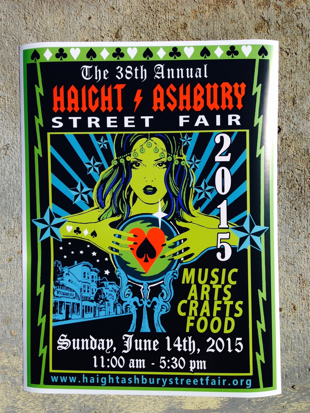 San Francisco cop wins Haight Street Fair poster contest