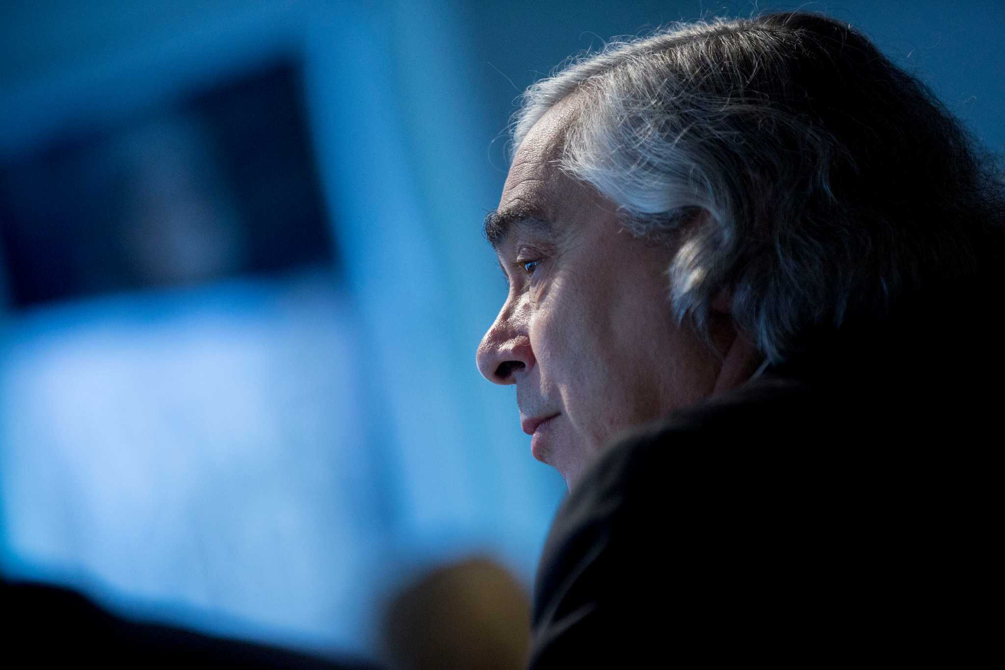 Energy secretary pitches work on energy infrastructure