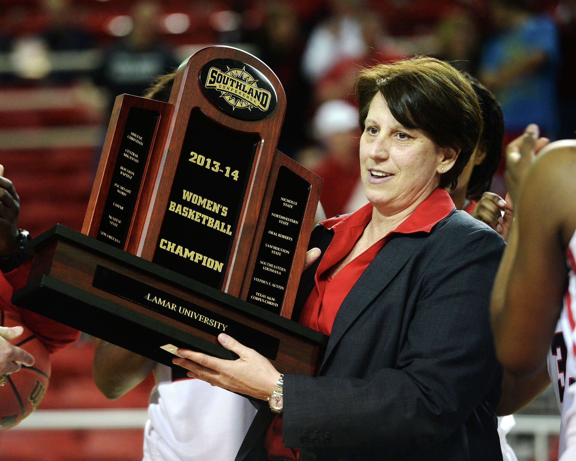 Harmony's no-nonsense attitude resonates with Lady Cardinals