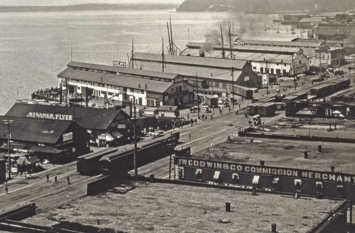 Seattle waterfront piers, original Ivar's, re-open for the summer