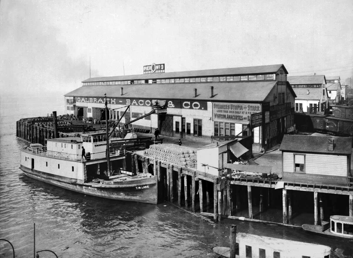 Seattle waterfront piers, original Ivar's, re-open for the summer