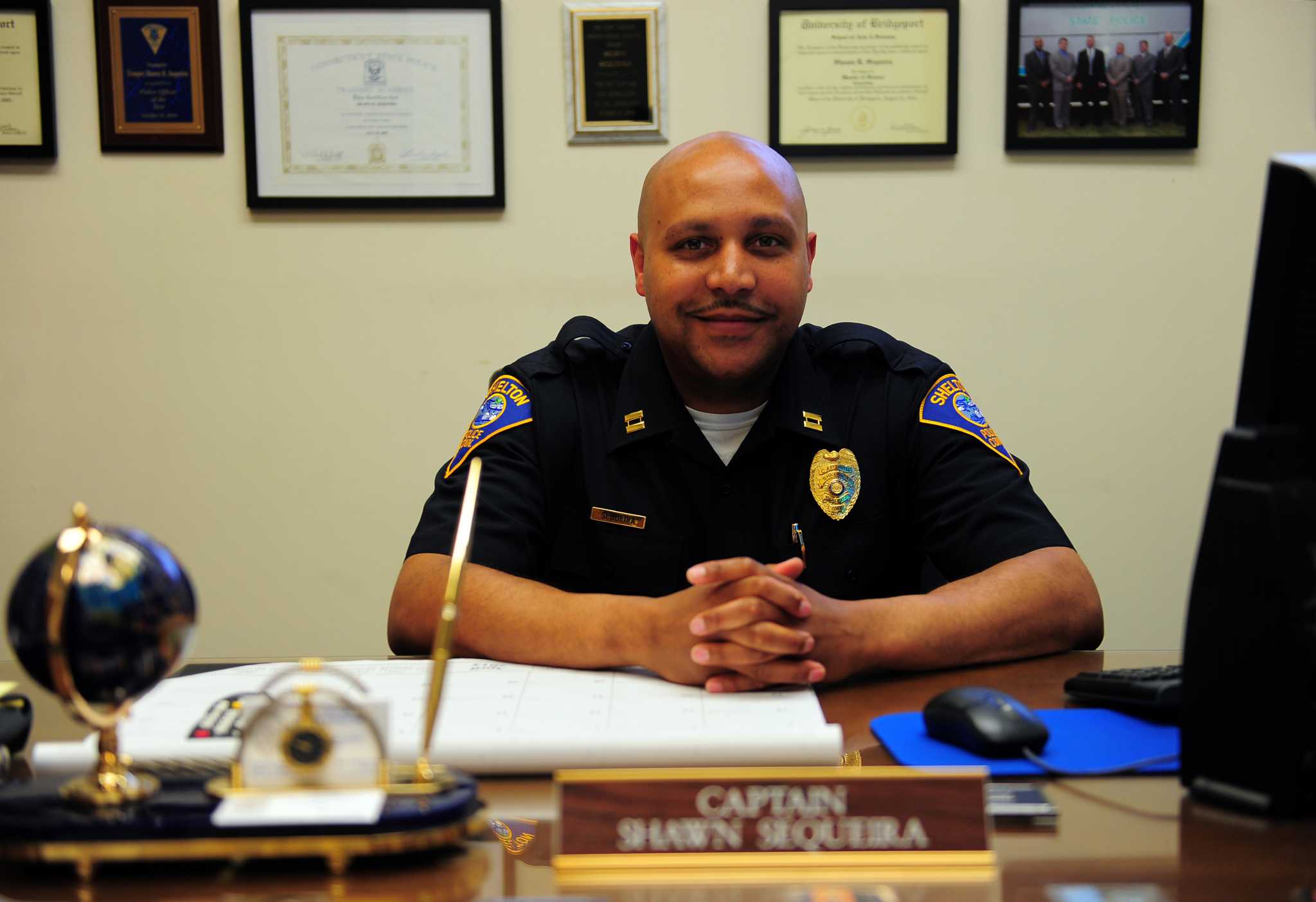 Trooper Sequeira becomes Shelton police captain