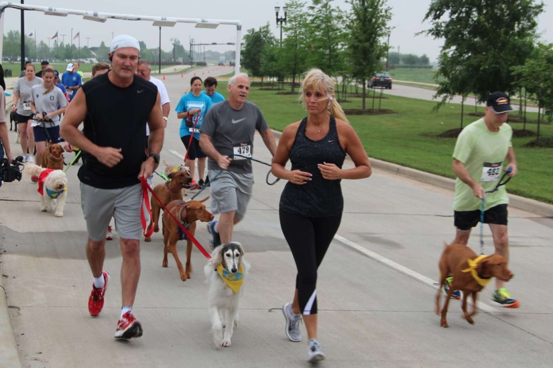 Organizers call Doggone Fun Run 'pawsitively' perfect