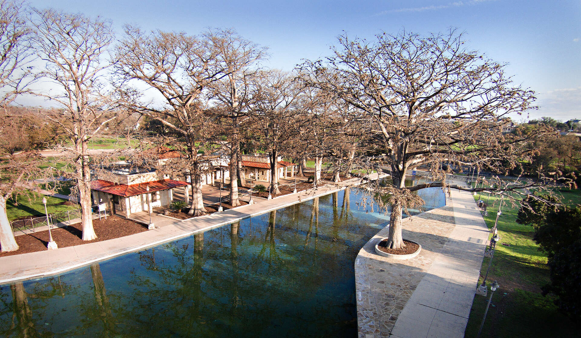 Stunning drone photos of San Antonio parks