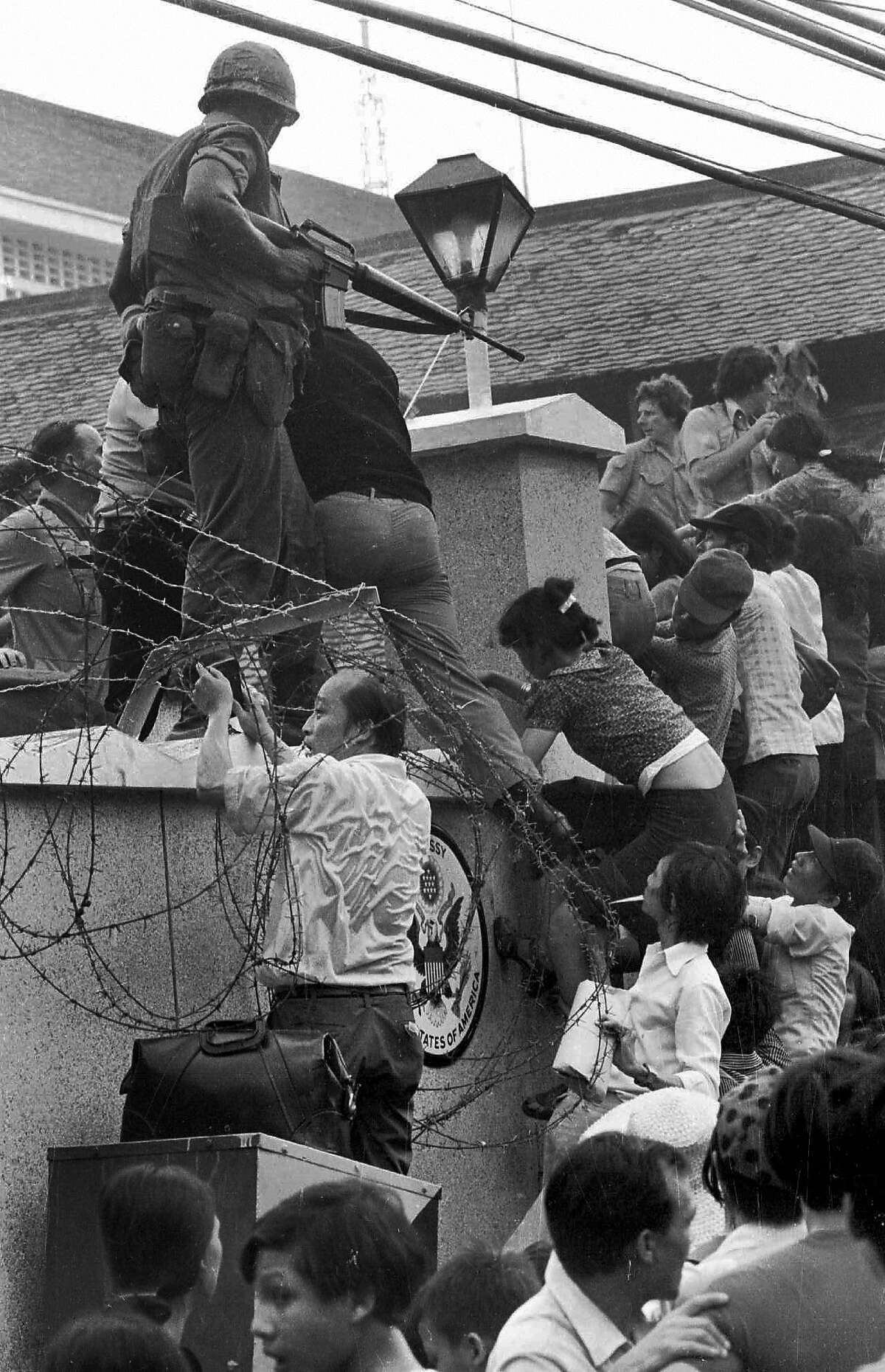 Last U.S. Marines to leave Saigon describe chaos of war’s end