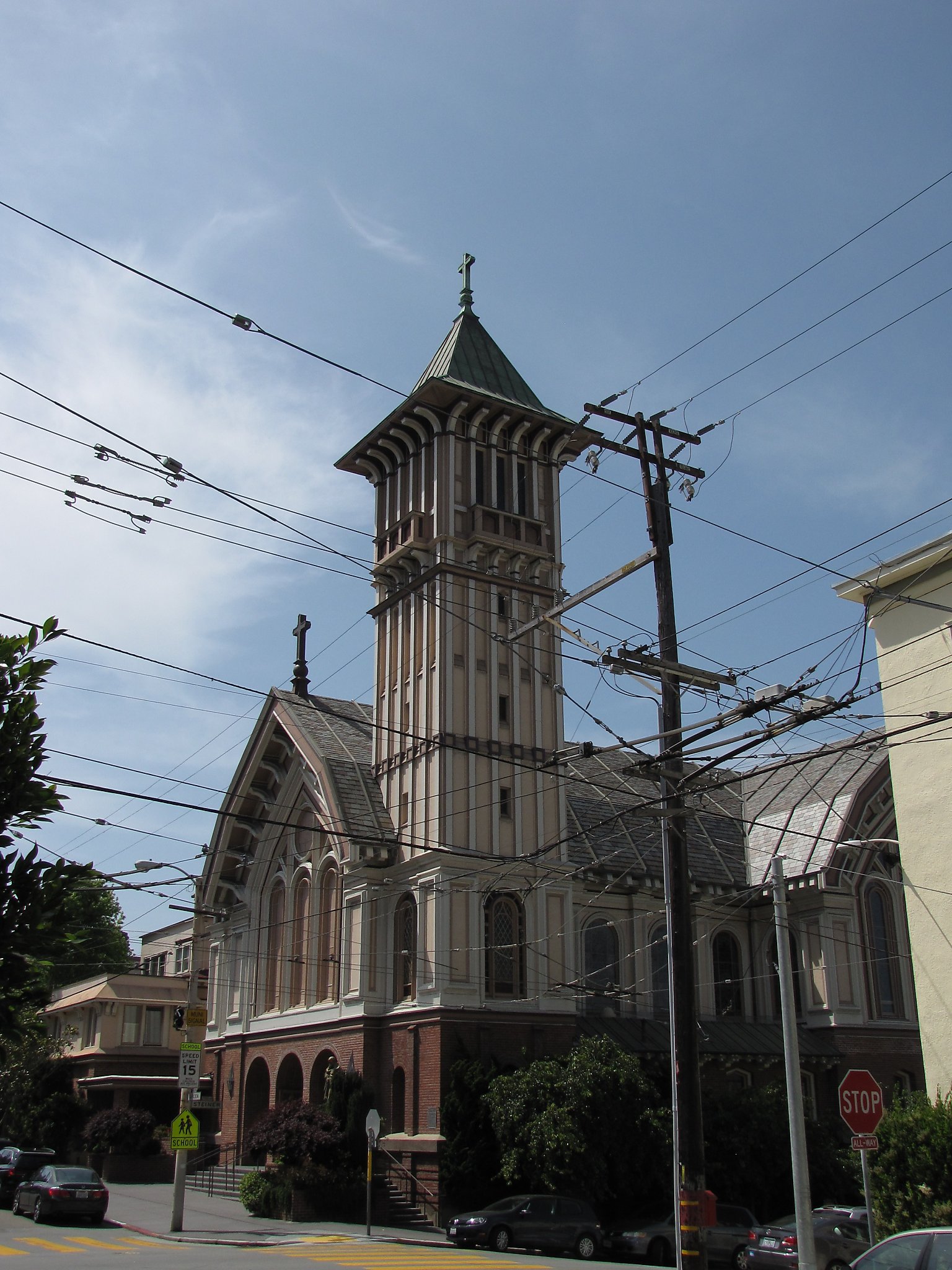 In Cow Hollow, a Catholic church takes a Tudor turn