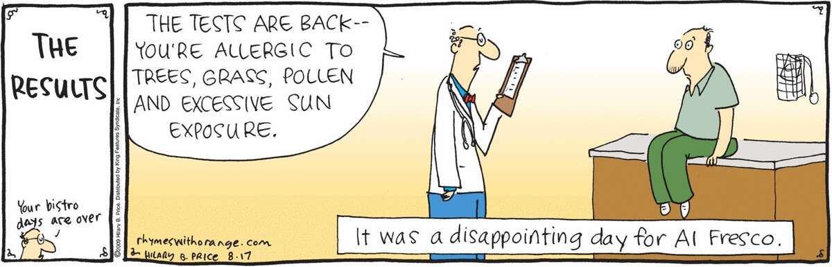 Top Ten Comics on Allergy Season