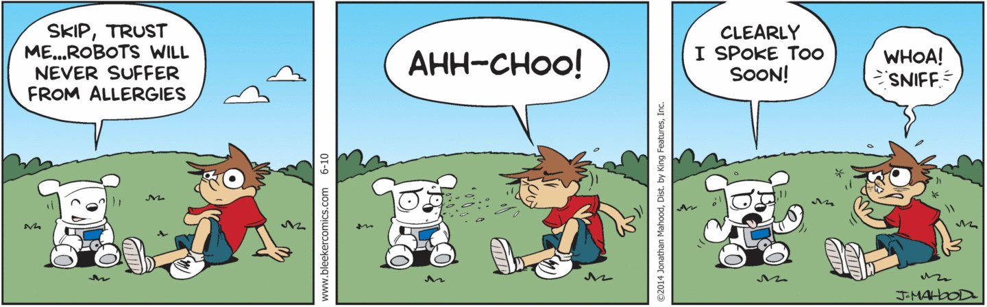 Top Ten Comics on Allergy Season