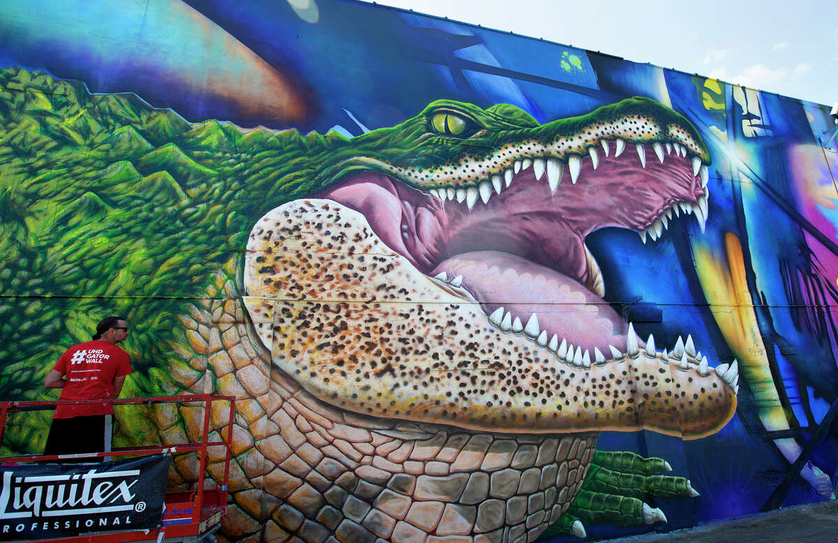 Sebastien "Mr. D" Boileau's massive University of Houston-Downtown ...