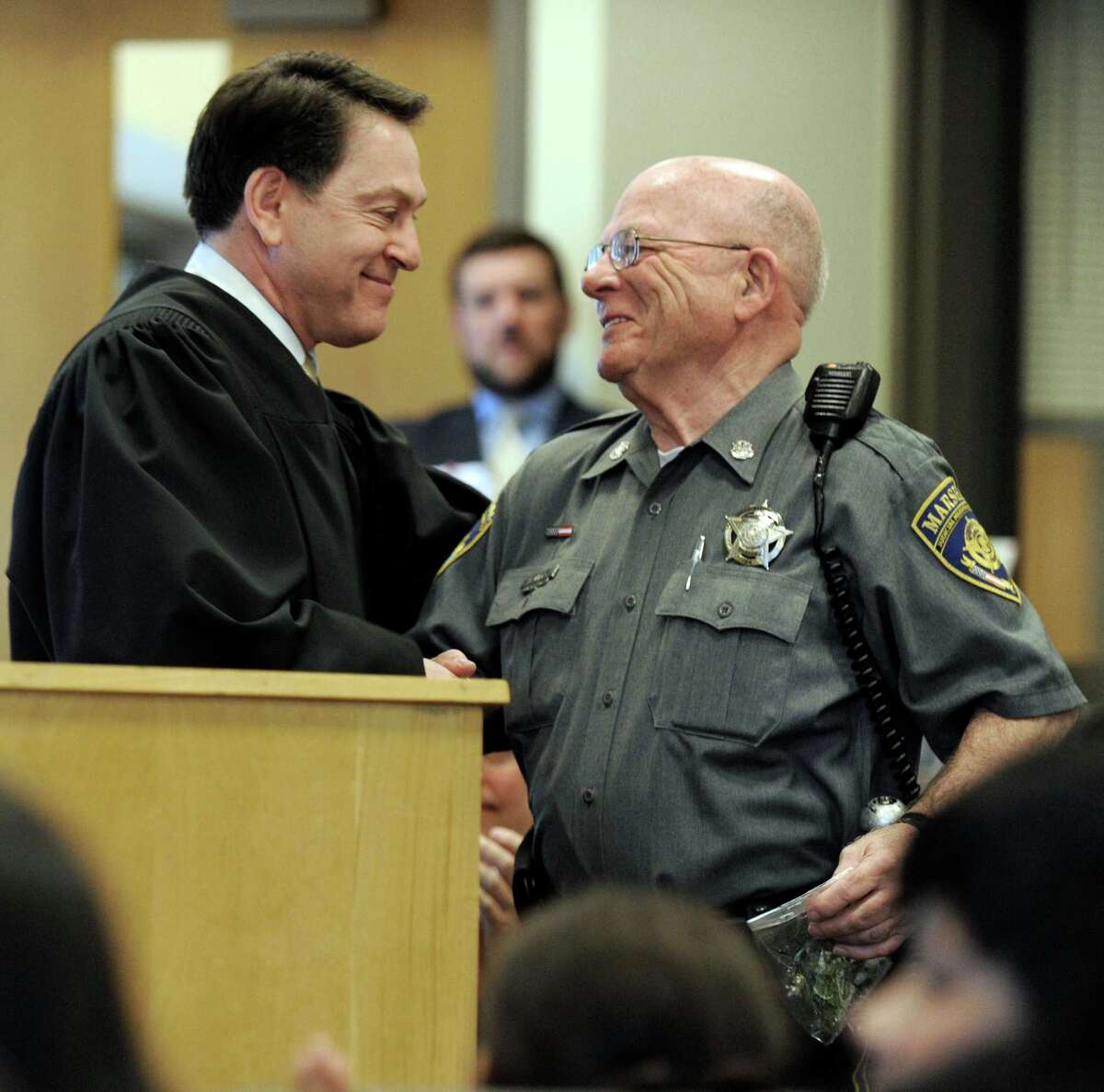 Danbury students receive law lesson at courthouse