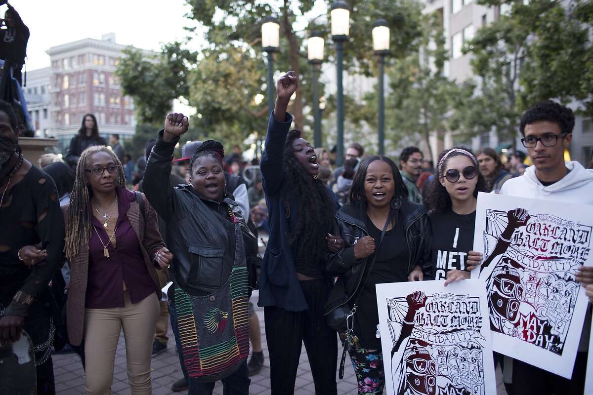 A week after riot, Oakland Auto Row still trashed