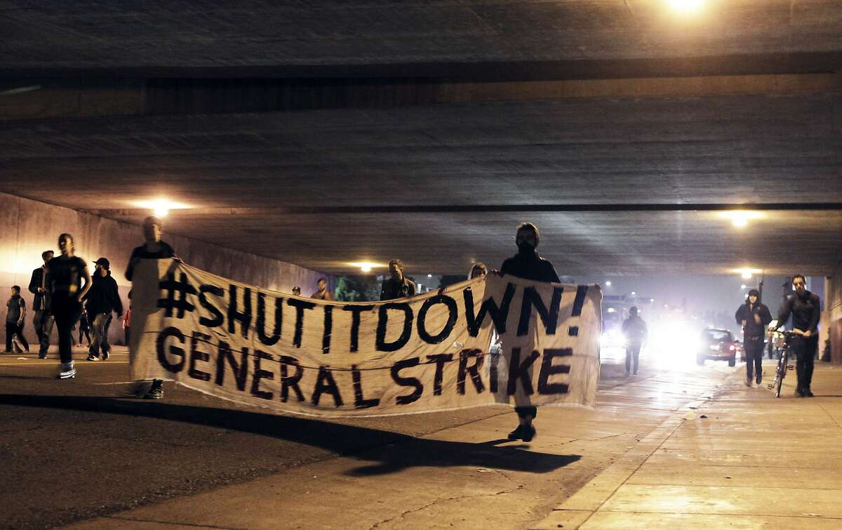 A week after riot, Oakland Auto Row still trashed
