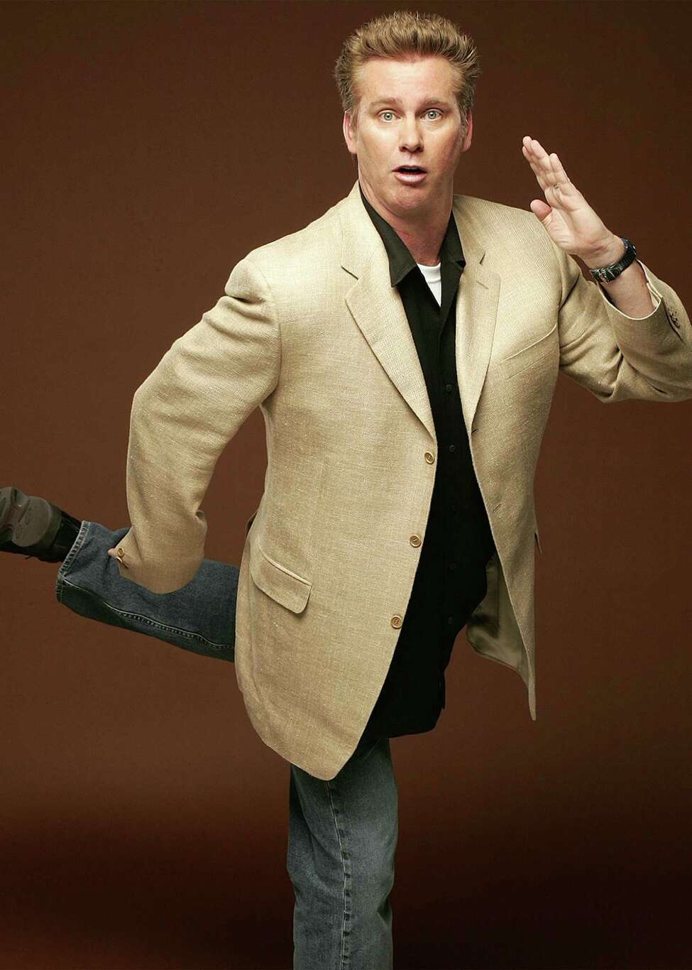 Brian Regan's humor very unedgy