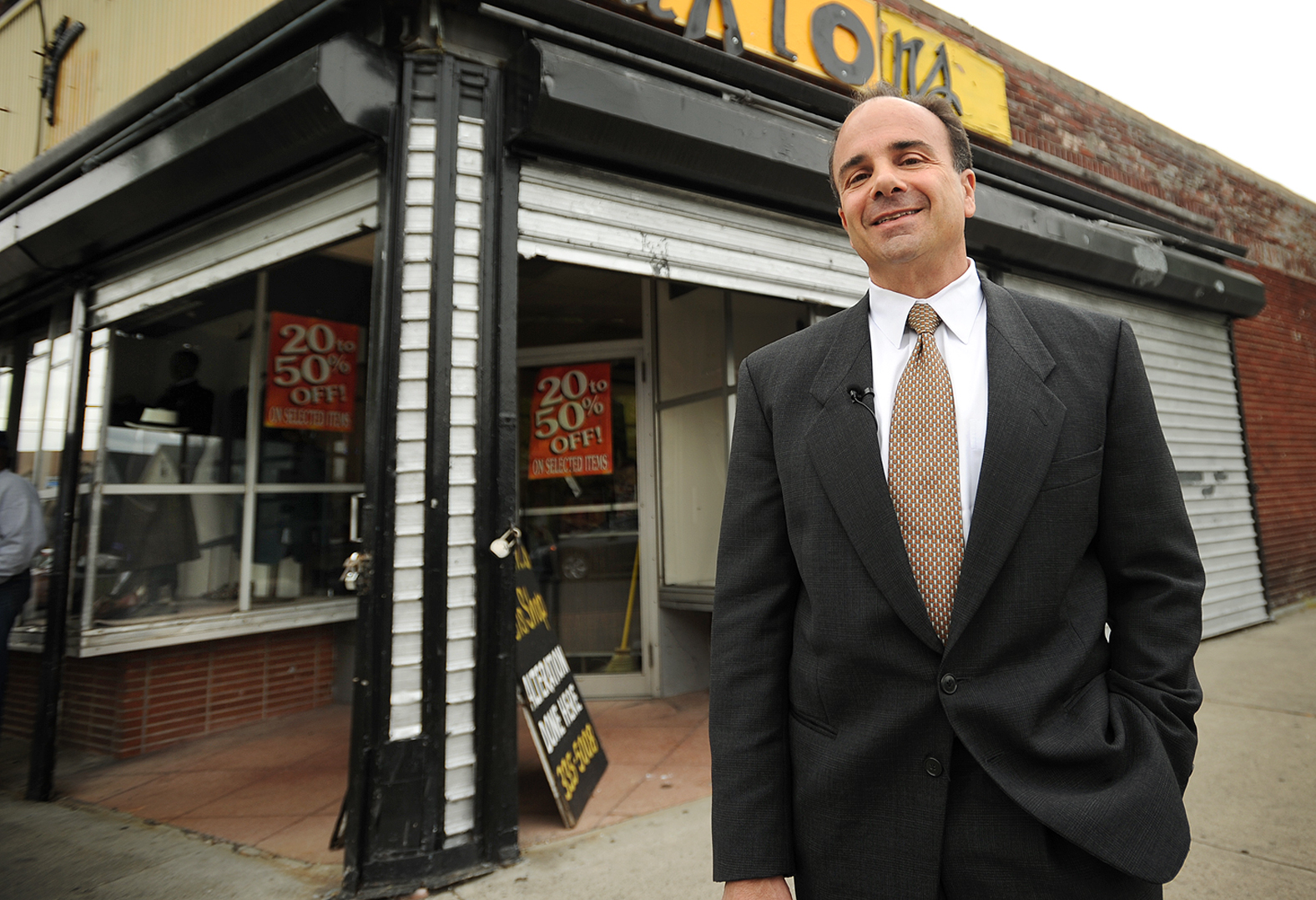 'Johnny Law's' got Ganim's back