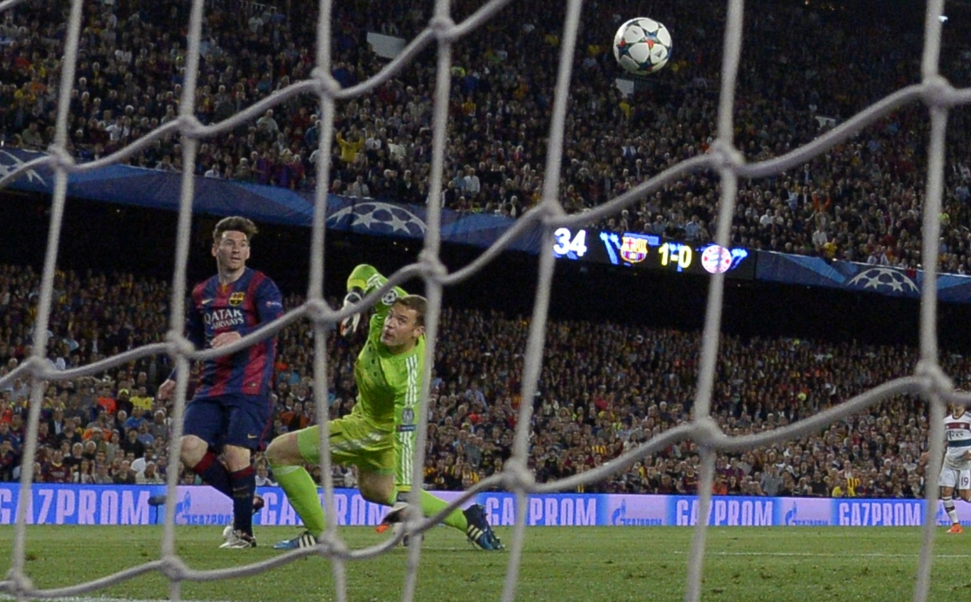 Lionel Messi, a Picasso of the pitch, scores 2 in Champions play
