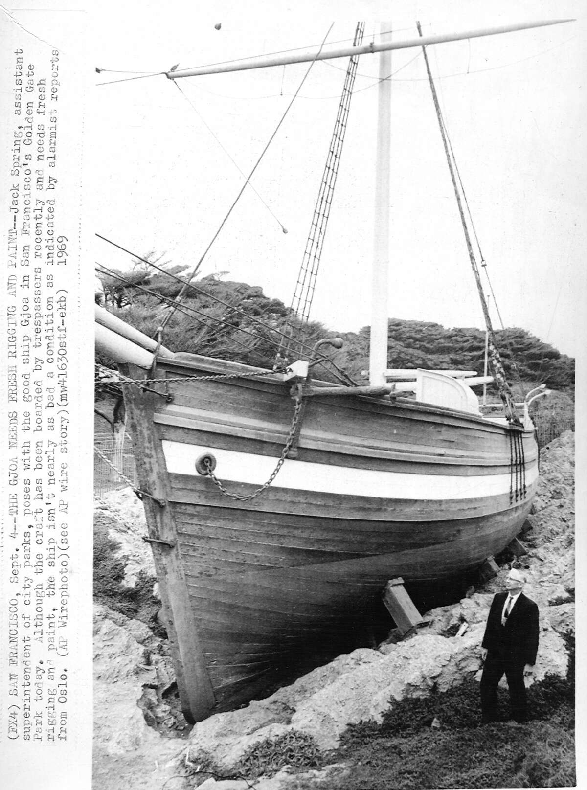 S.F. welcomed 1st Northwest Passage sailor but mistreated sloop