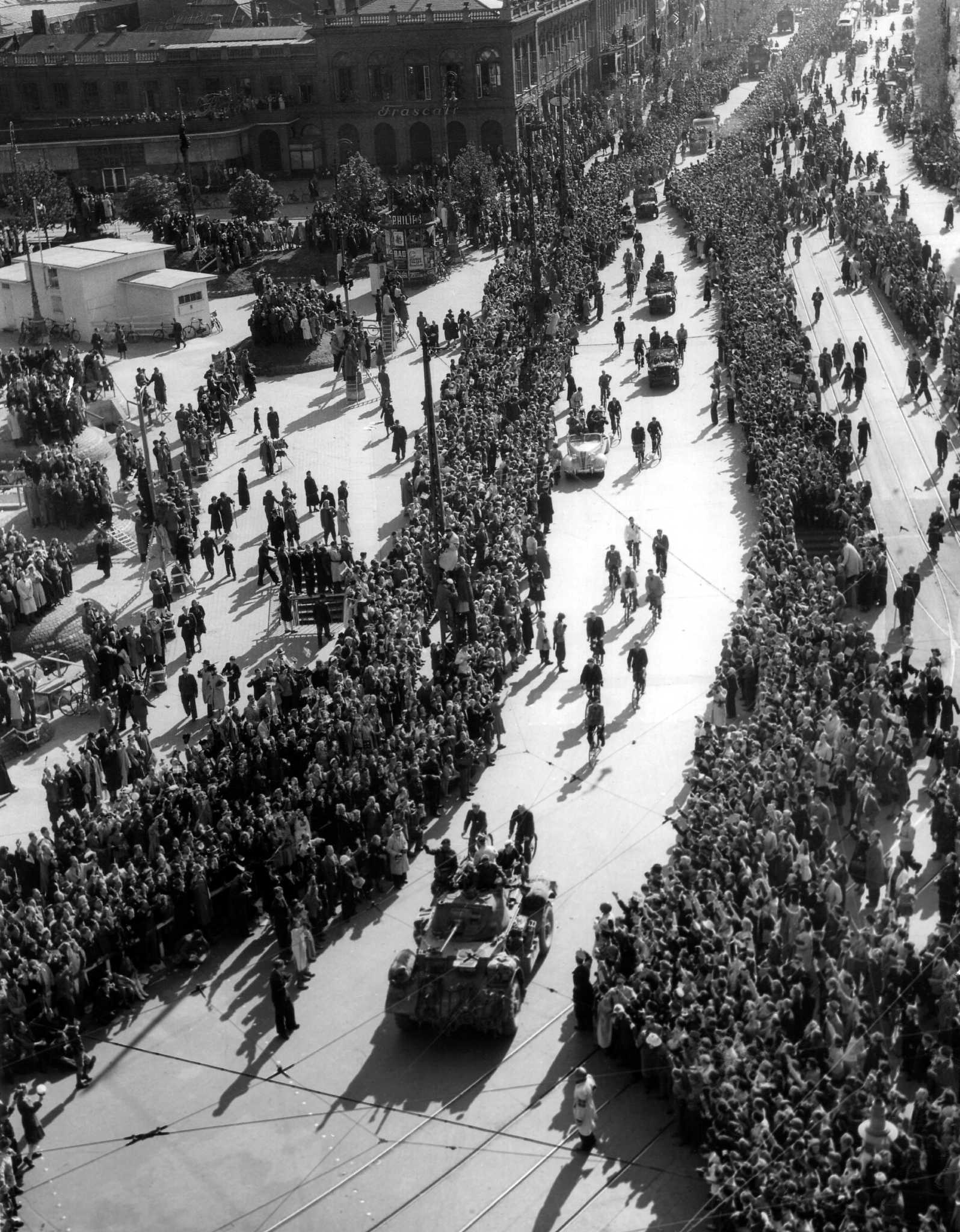 World War II's end marked a changing America