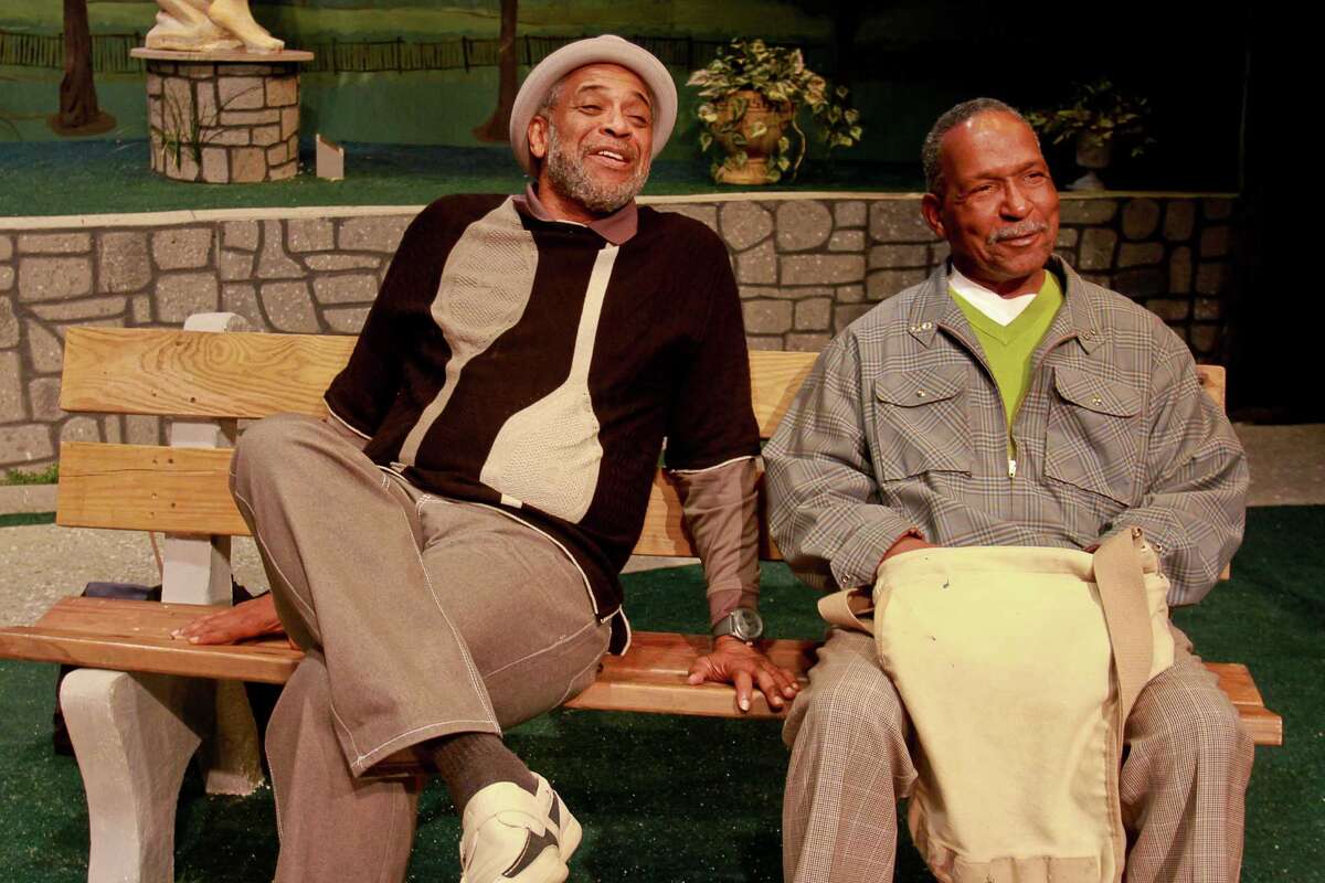 These old guys agreeable company at Ensemble