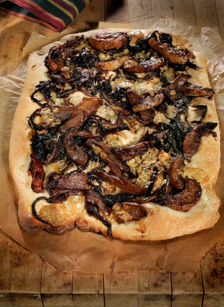 Load up on flatbread with nutritious toppings