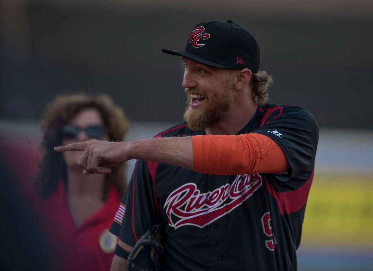 Hunter Pence tested quickly in 1st rehab game