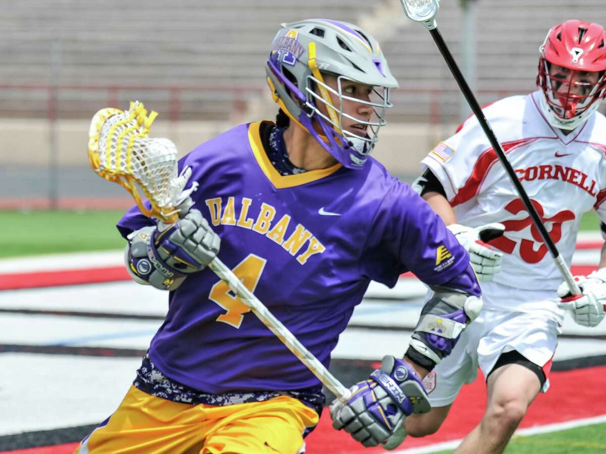 Lyle Thompson, Blaze Riorden lead UAlbany lacrosse to NCAA Tournament win