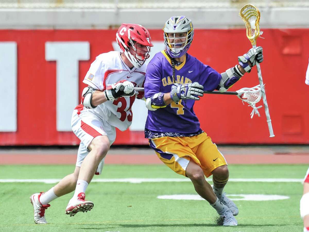 Lyle Thompson, Blaze Riorden lead UAlbany lacrosse to NCAA Tournament win