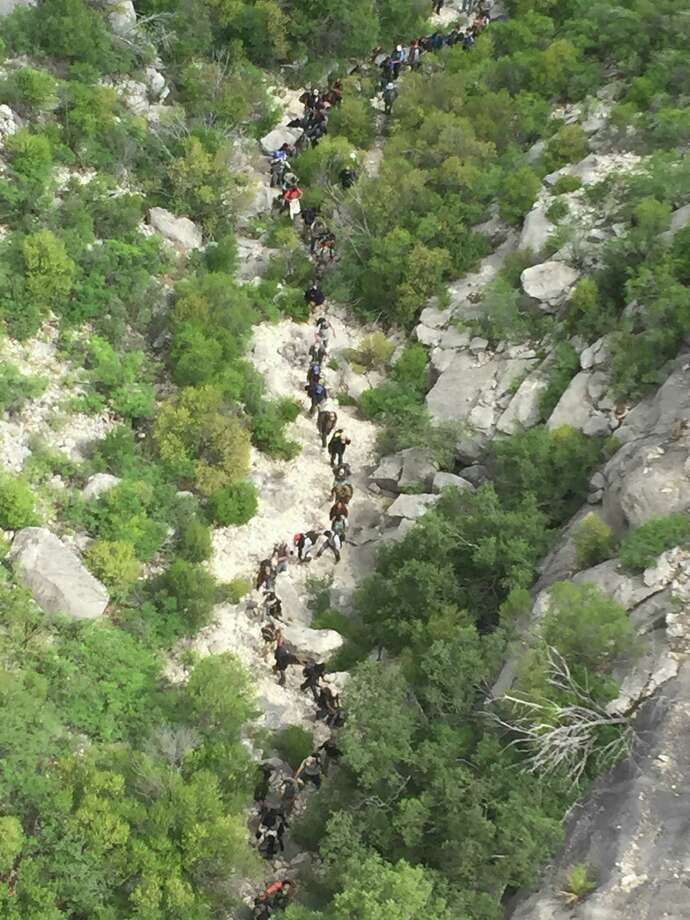 Border Patrol More Than 70 Immigrants Arrested Near Texas Border For