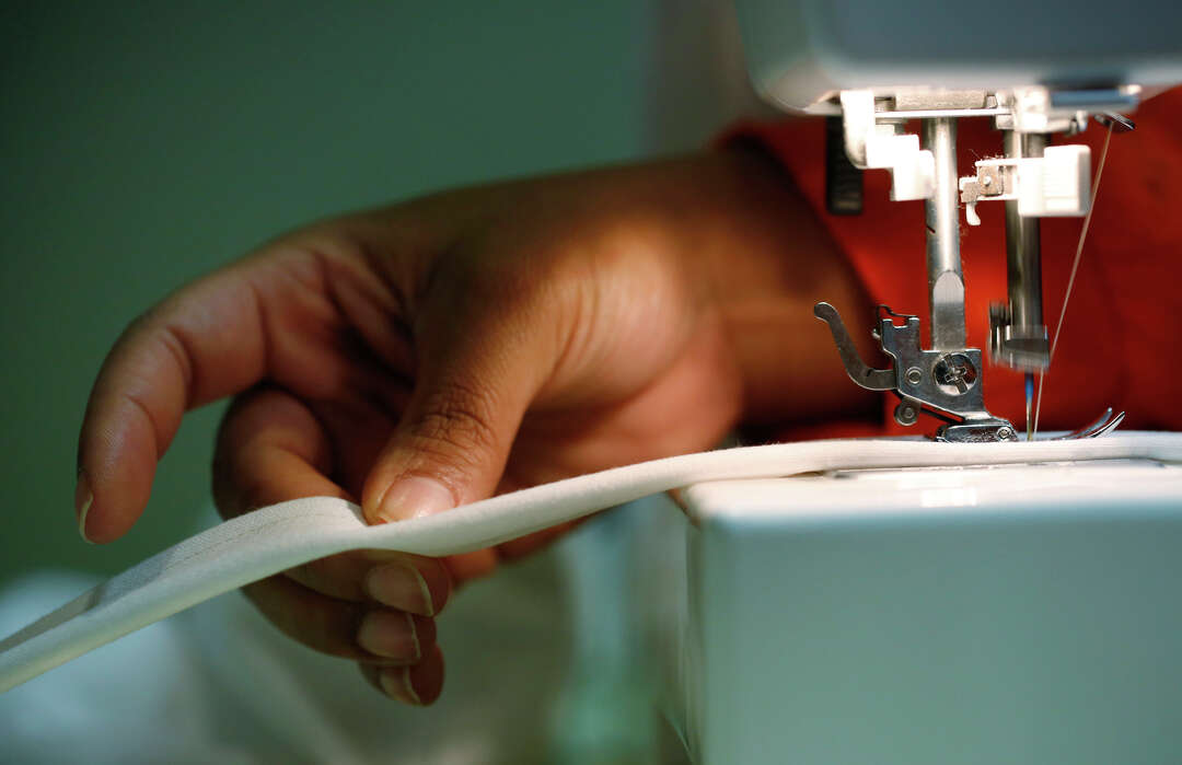 Female inmates in S.F. sewing a way out