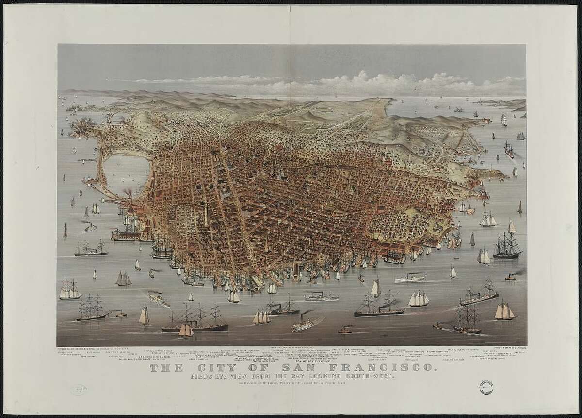 Historic maps give a glimpse of the old Bay Area