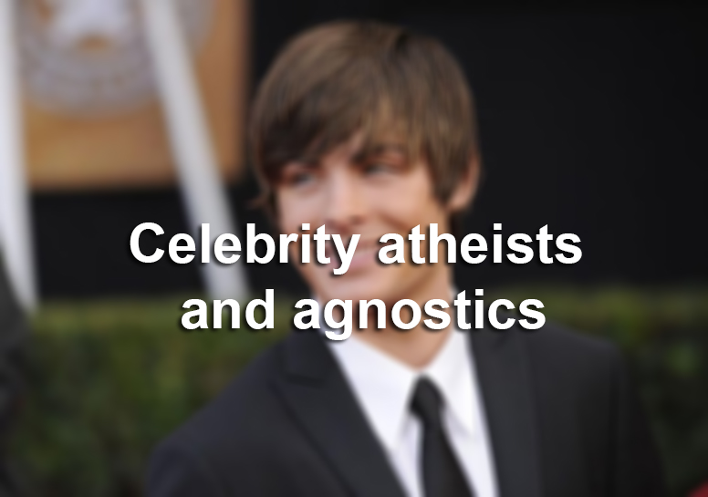 Celebrity atheists and agnostics
