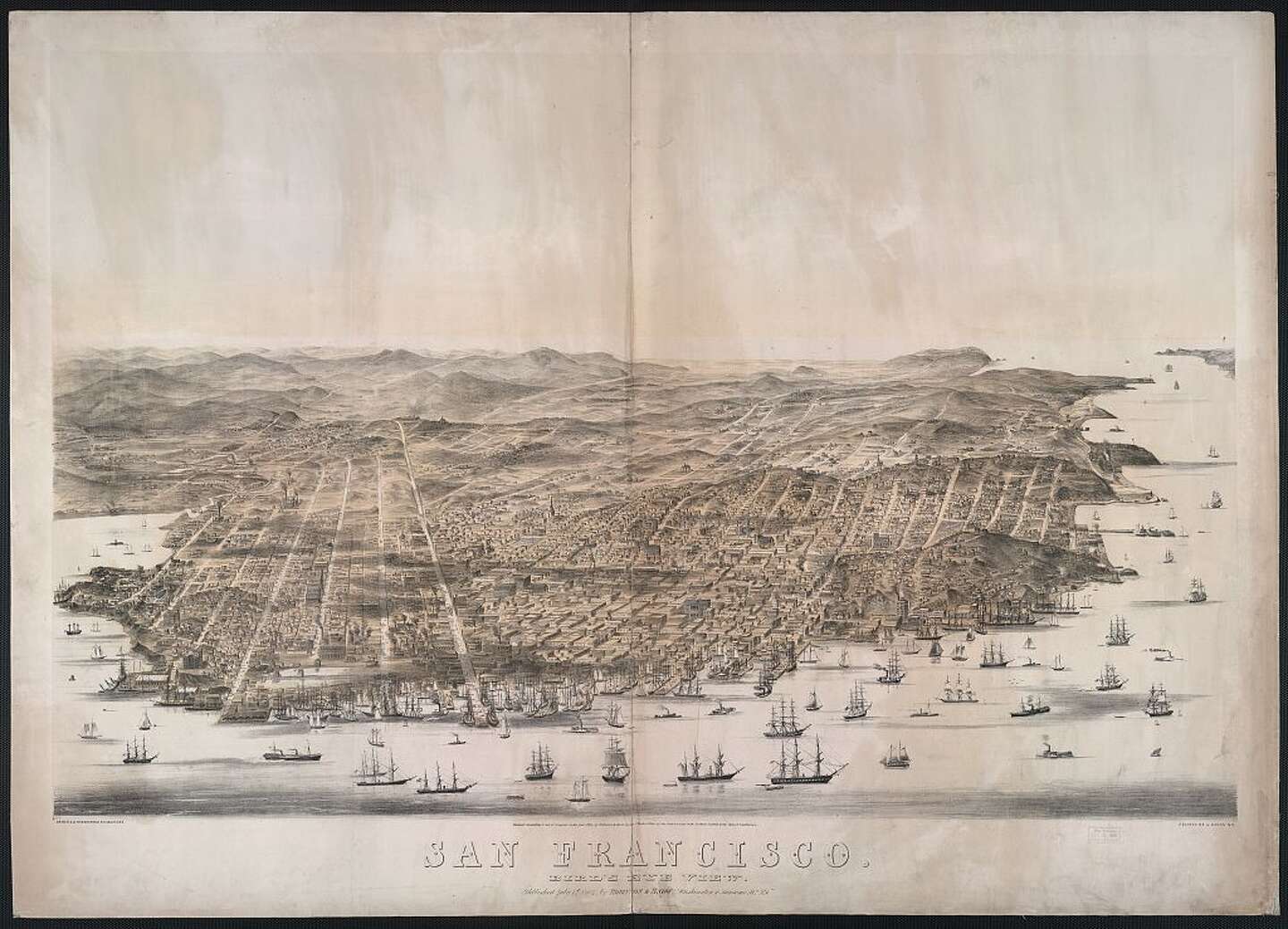 Historic maps give a glimpse of the old Bay Area
