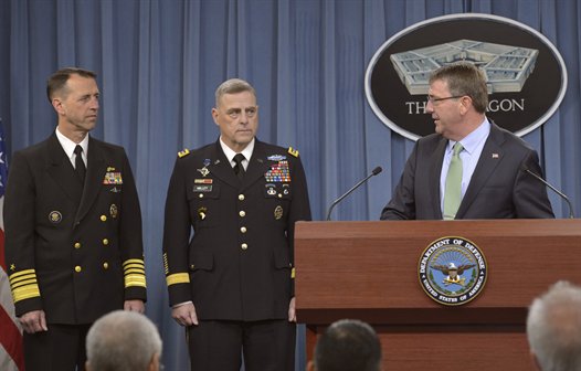 New top Army general and Navy admiral named