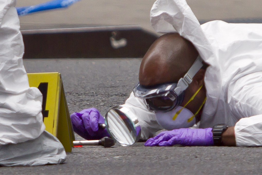 NYPD cop shoots man after hammer attacks