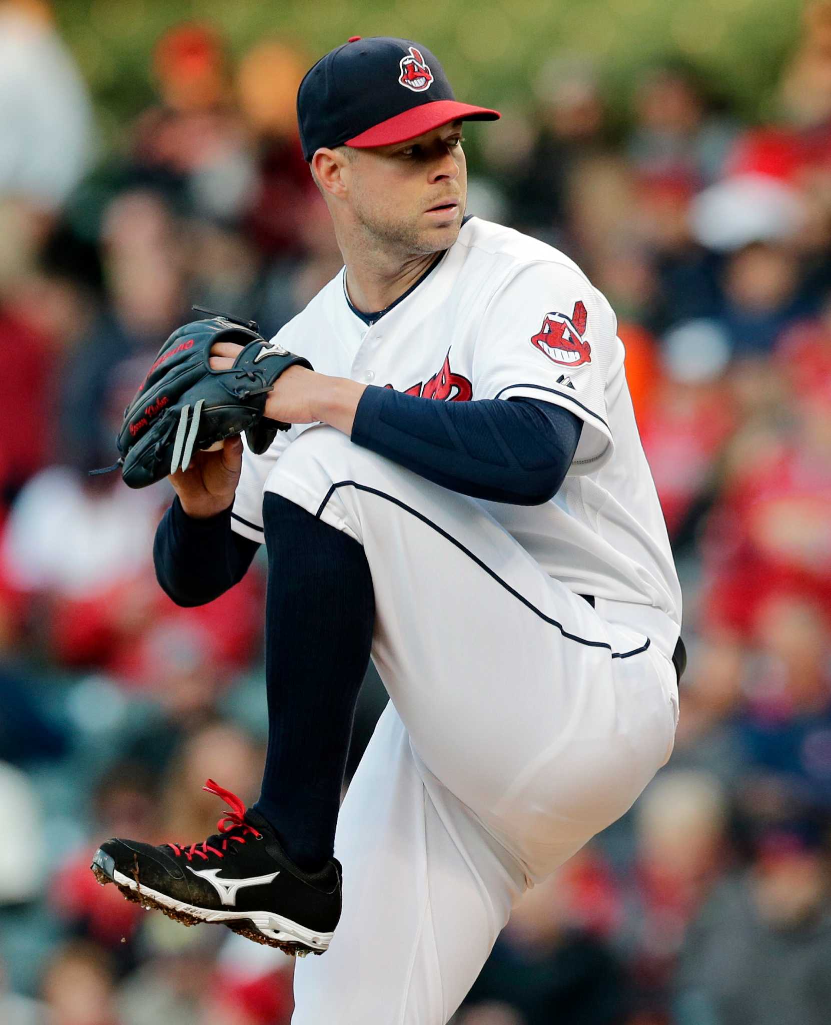 Kluber strikes out 18 in first win