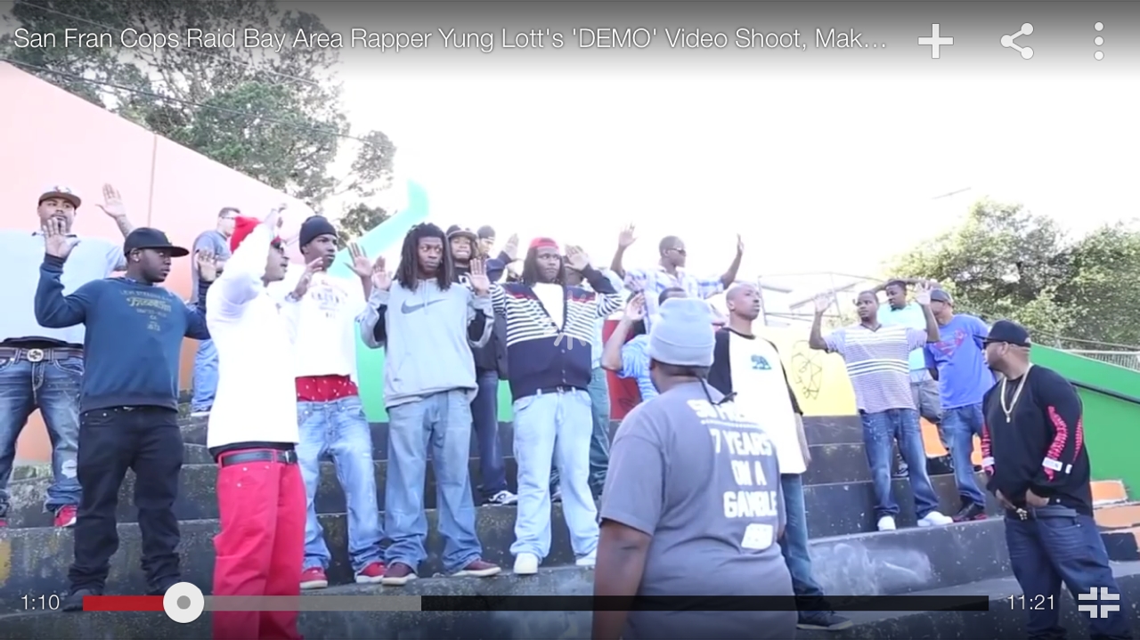 Suit says S.F. police harassed men in raid during rap video shoot