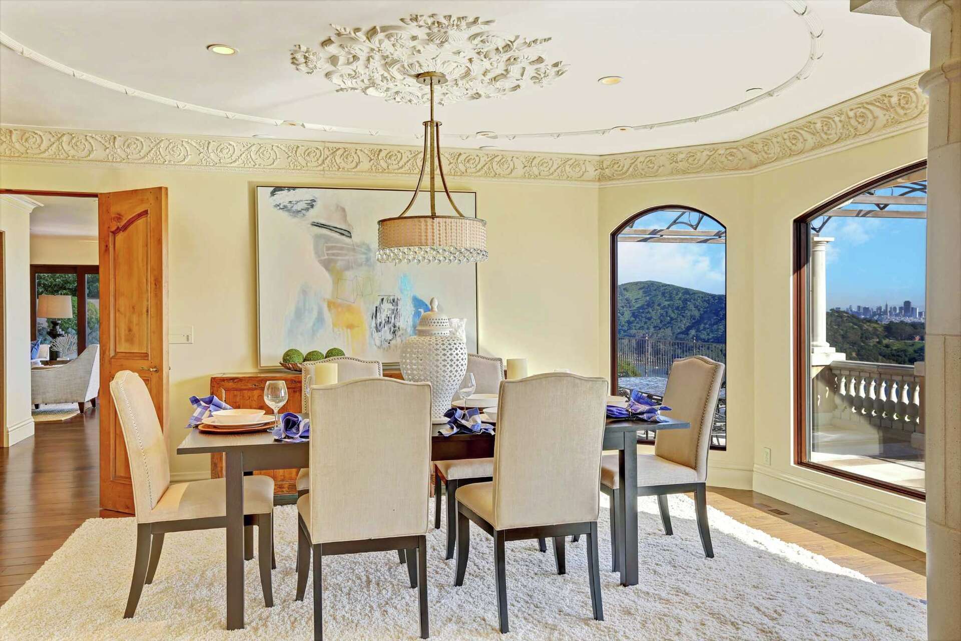 Landmark vistas, welcoming spaces at Tiburon estate