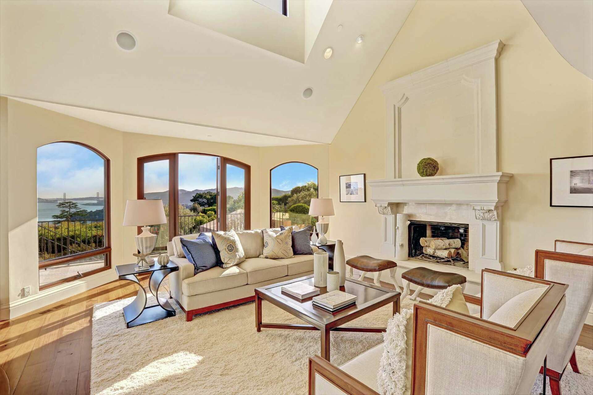 Landmark vistas, welcoming spaces at Tiburon estate
