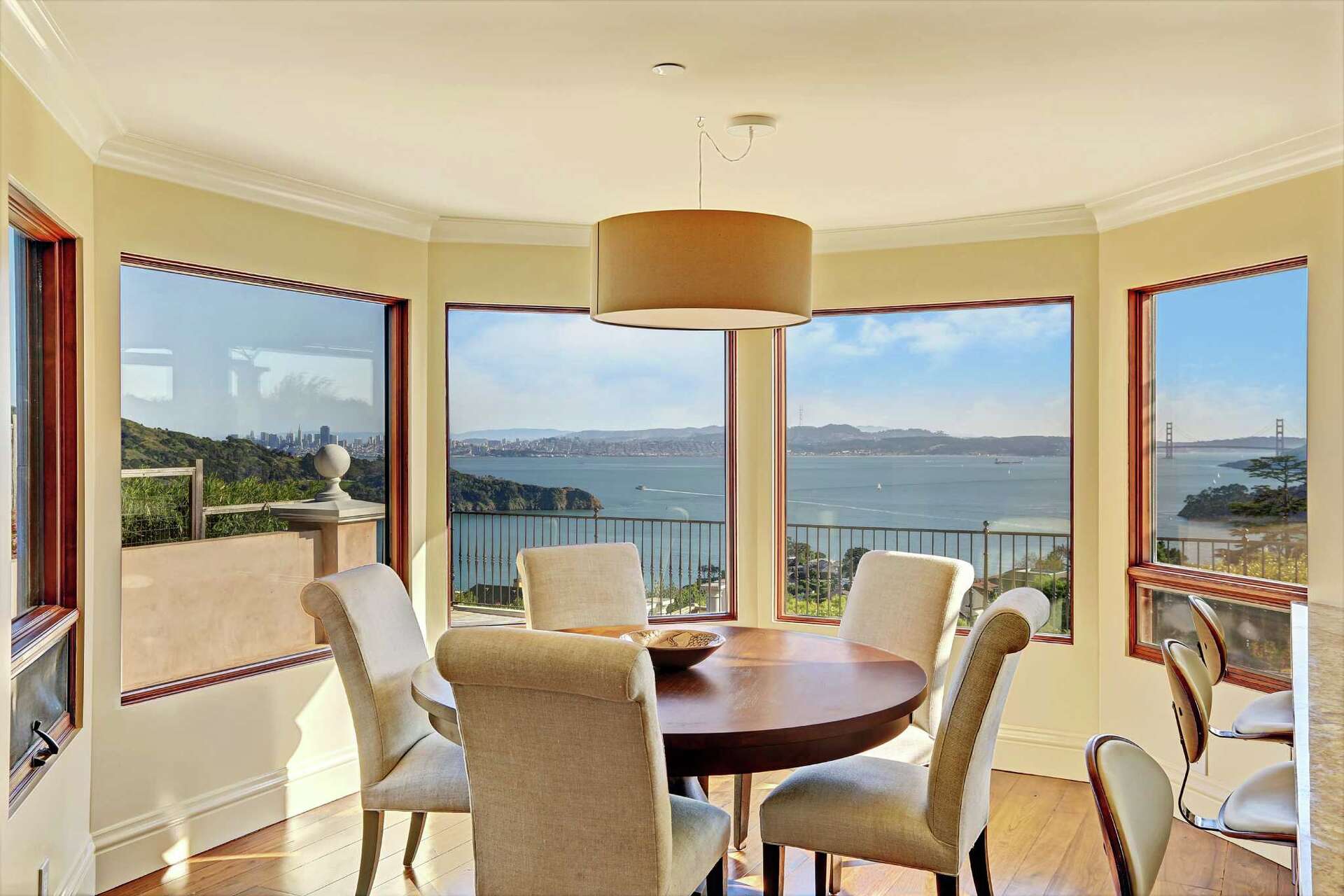 Landmark vistas, welcoming spaces at Tiburon estate
