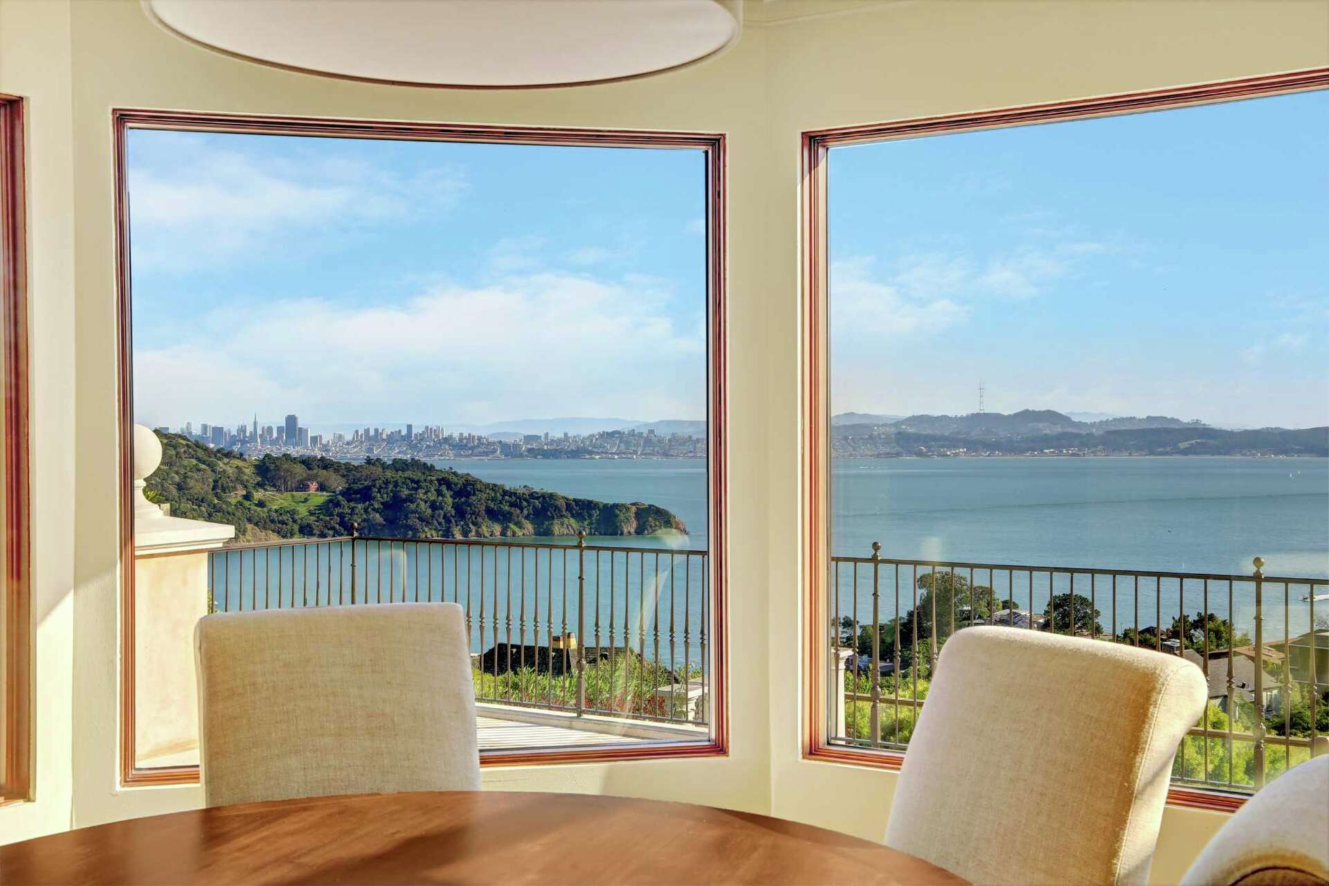 Landmark vistas, welcoming spaces at Tiburon estate