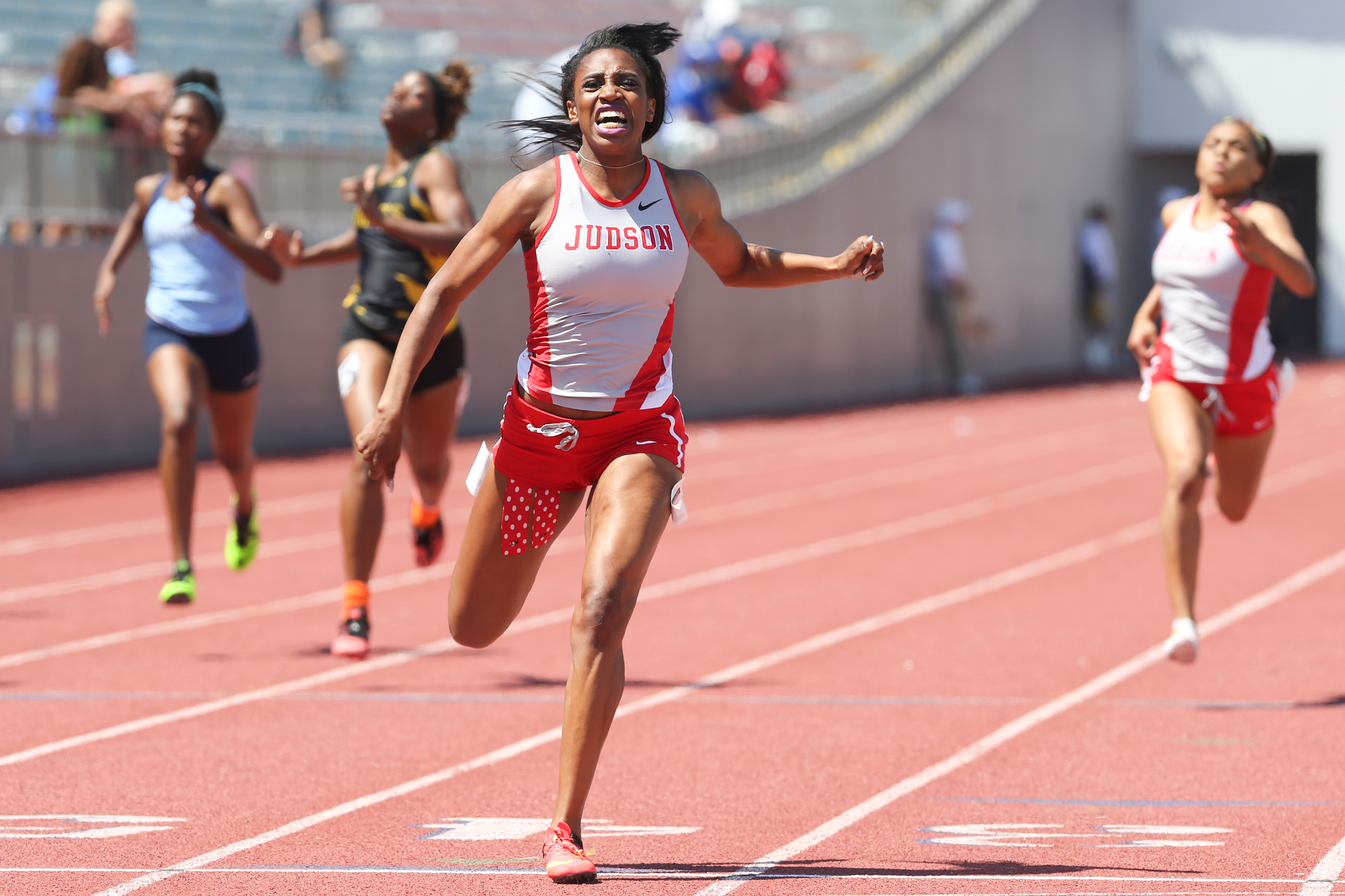 Judson girls in good position to defend track crown