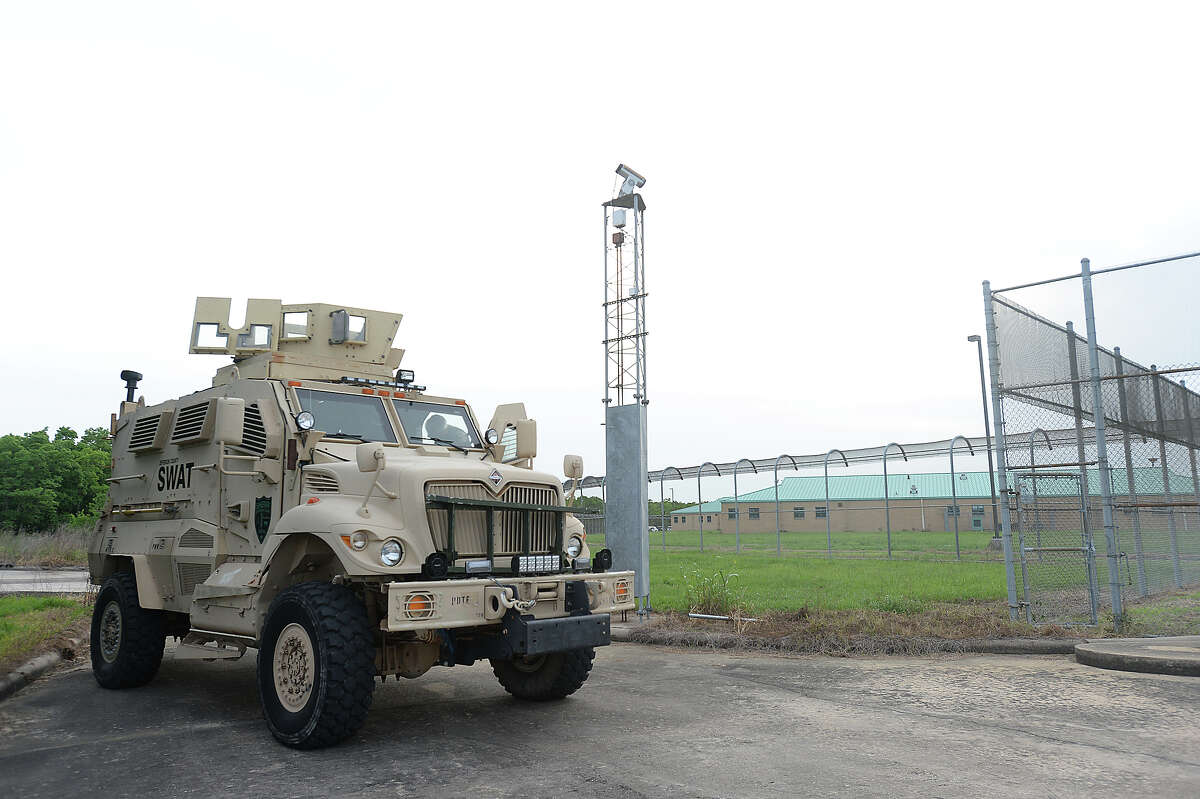 Jefferson County Sheriff Office's SWAT team trains for action.