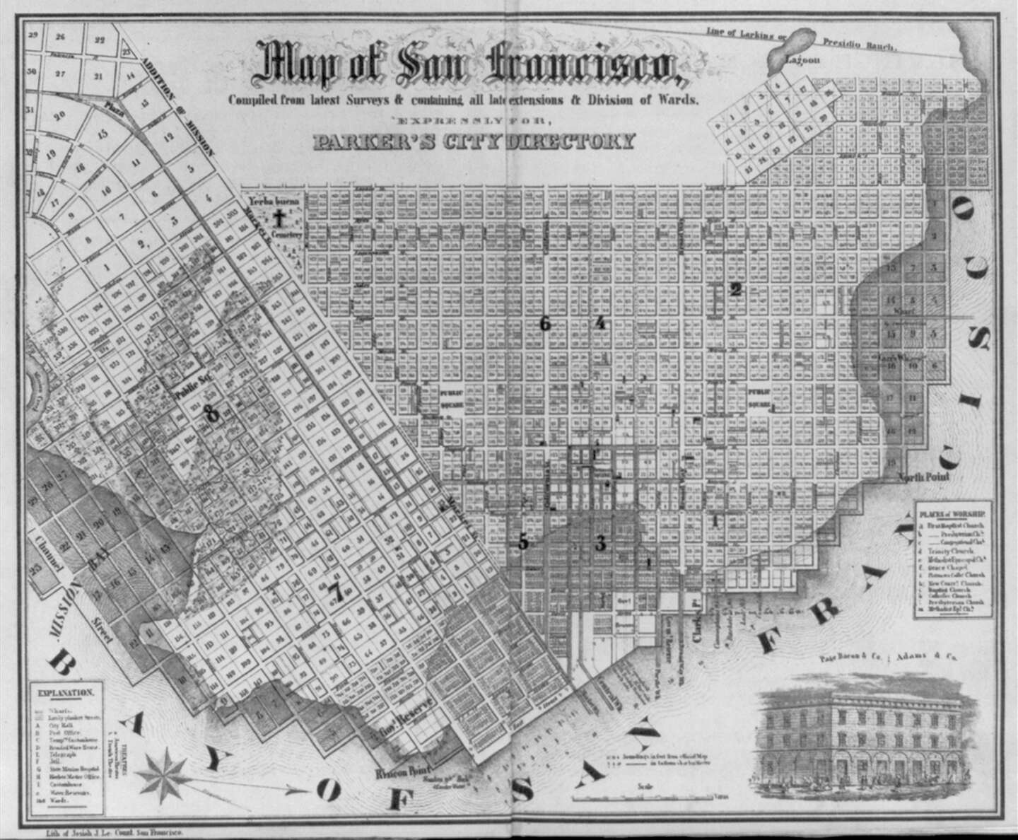 Historic maps give a glimpse of the old Bay Area
