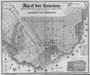 Historic maps give a glimpse of the old Bay Area